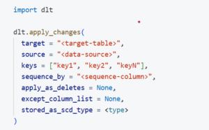 Accelerating Change Data Capture with apply changes in Delta Live Tables (DLT): Simplifying SCD ...