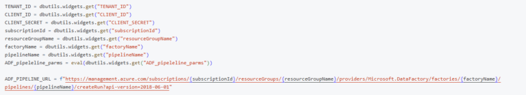 Triggering Azure Data Factory Pipelines from Databricks