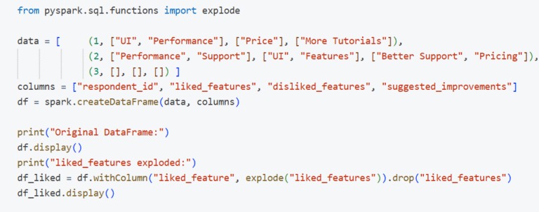 Unleashing Explode in PySpark: A Comprehensive Guide