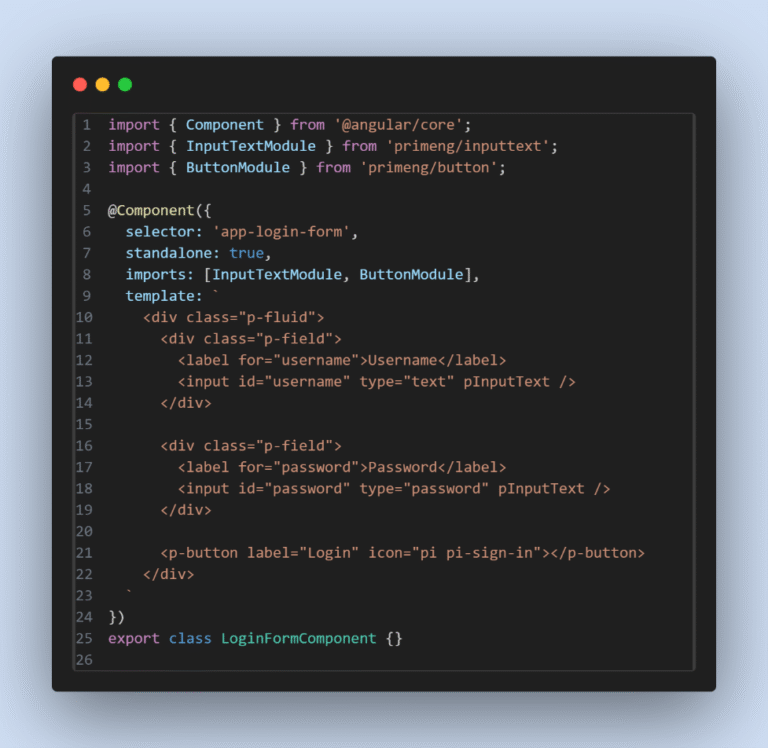 PrimeNG 18 & Angular 18 Guide | Diggibyte